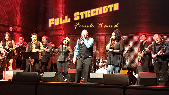 Dance to Full Strength Funk Band at Home Start's Blue Ribbon gala